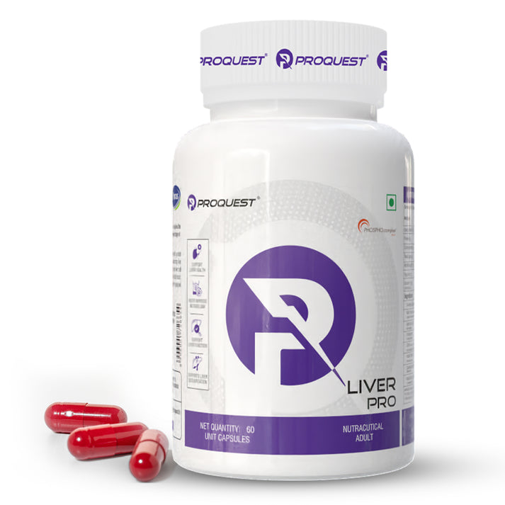 Proquest Liver Pro Liver Detox Capsules with N-Acetyl Cysteine , Milk