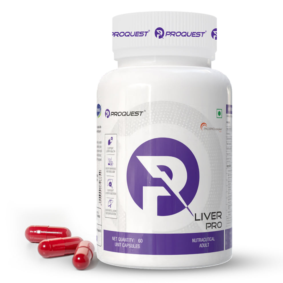 Proquest Liver Pro Liver Detox Capsules with N-Acetyl Cysteine , Milk
